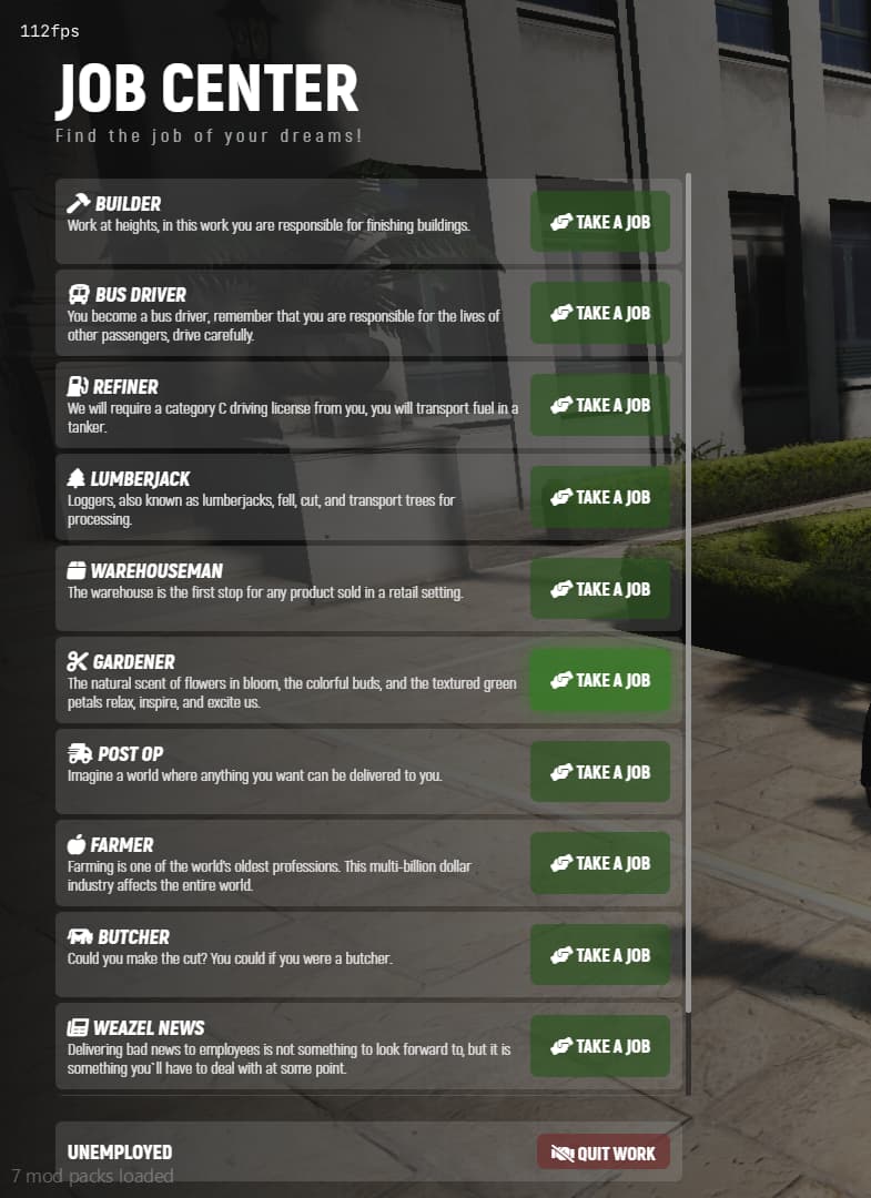 [PAID] [ESX] vms_jobcenter - FiveM Releases - Cfx.re Community