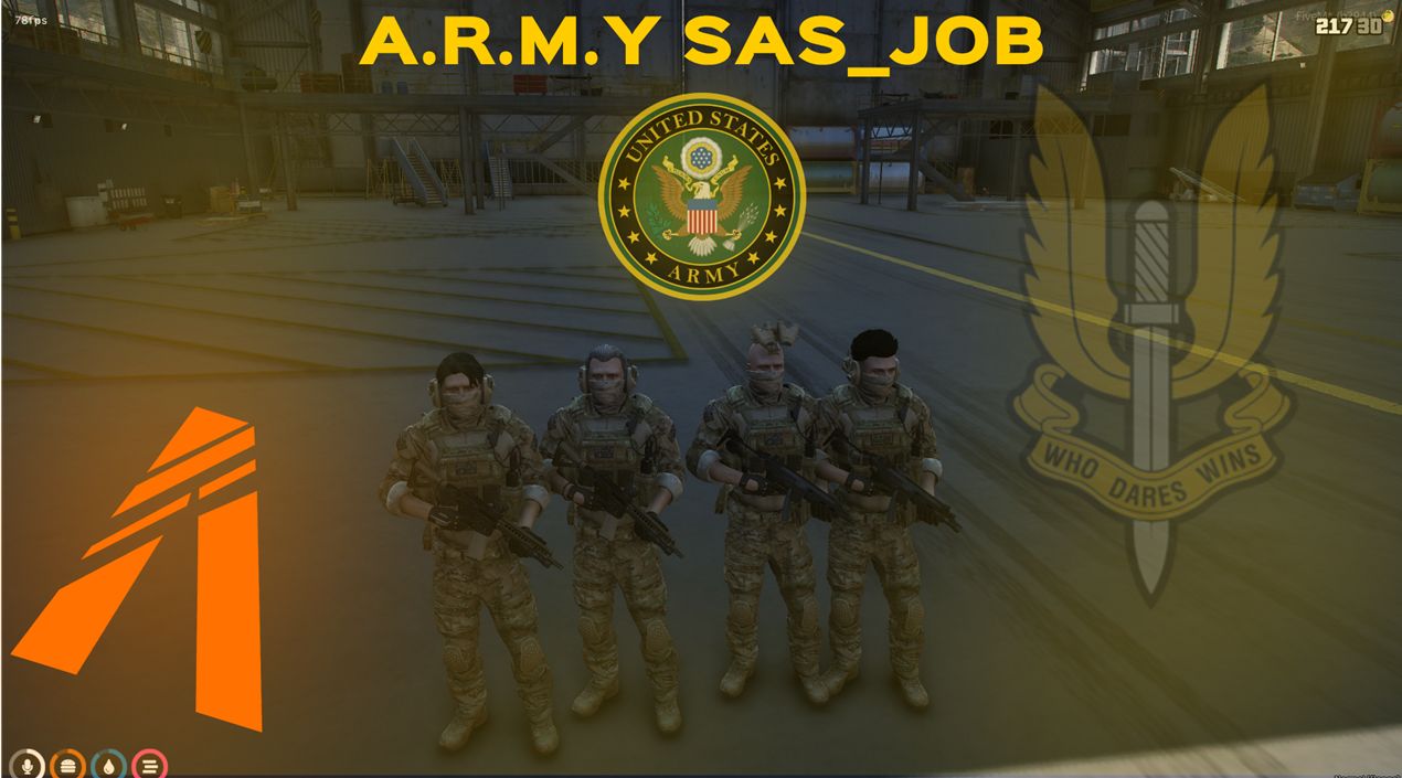 Realistic armyjob sas_armyjob [qb][fivem] - FiveM Releases - Cfx.re ...