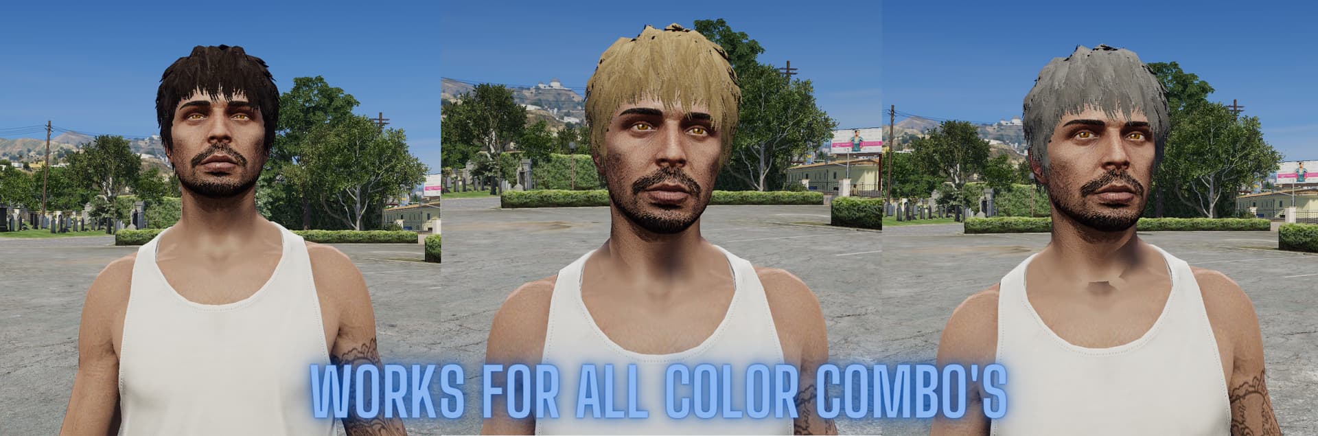 [FREE] | [CLOTHING] Short Shaggy Hairstyle for MP Male - FiveM Releases ...