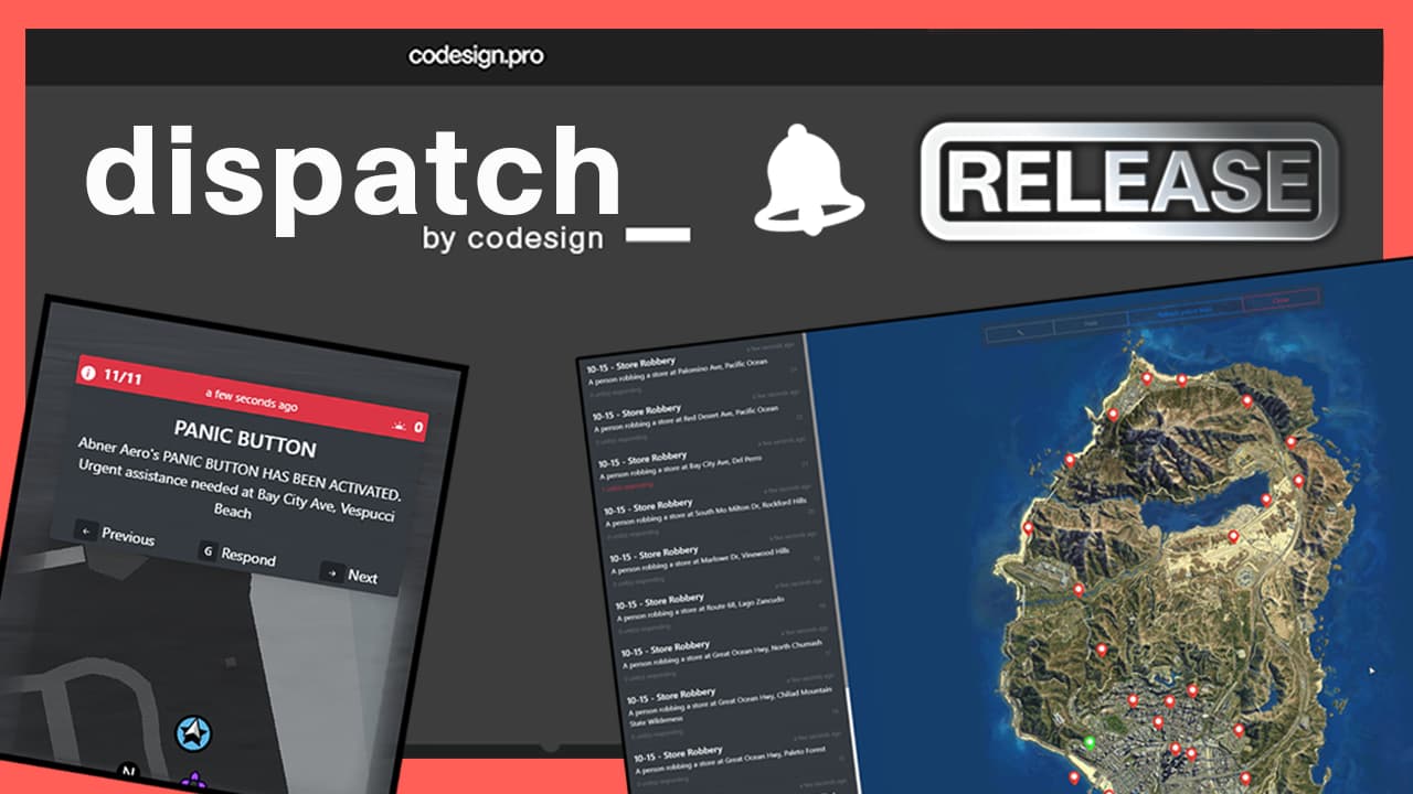 [PAID] Codesign Police Dispatch - Releases - Cfx.re Community