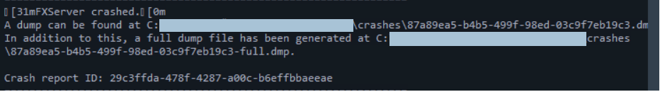 Cant start FXServer - Server Discussion - Cfx.re Community