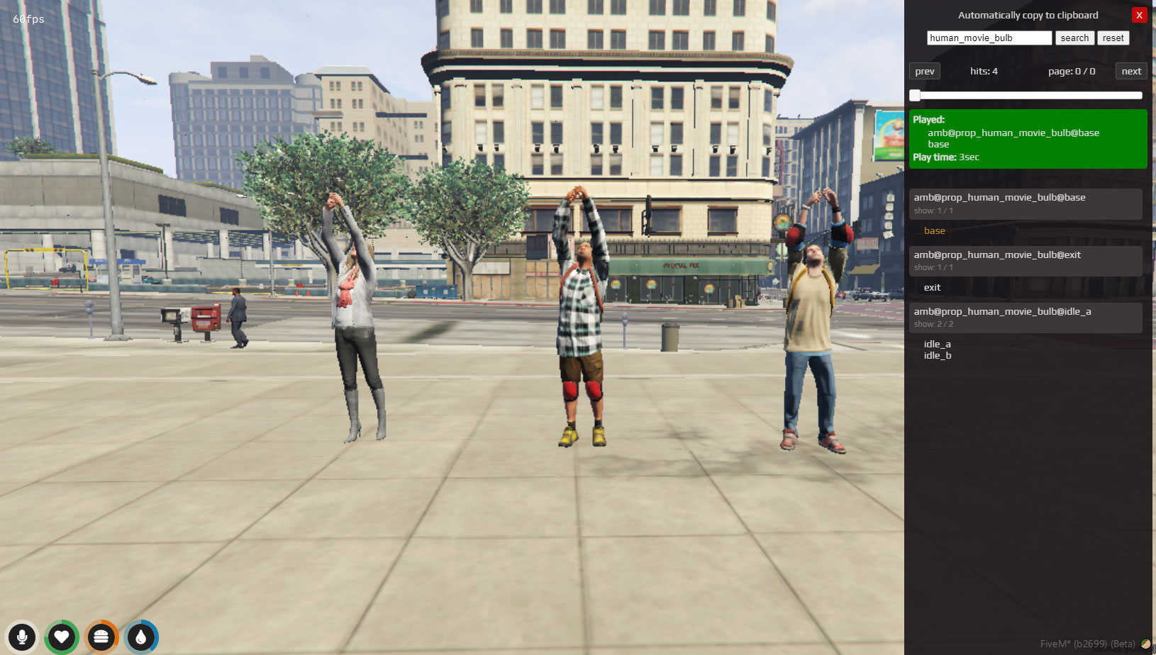 Developer helper pack for animation, effect search and object place - FiveM Releases - Cfx.re ...