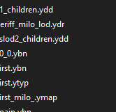 How can I open a YMap folder that has .ydr, .ydd, .ybn, .ytyp, .ymap ...