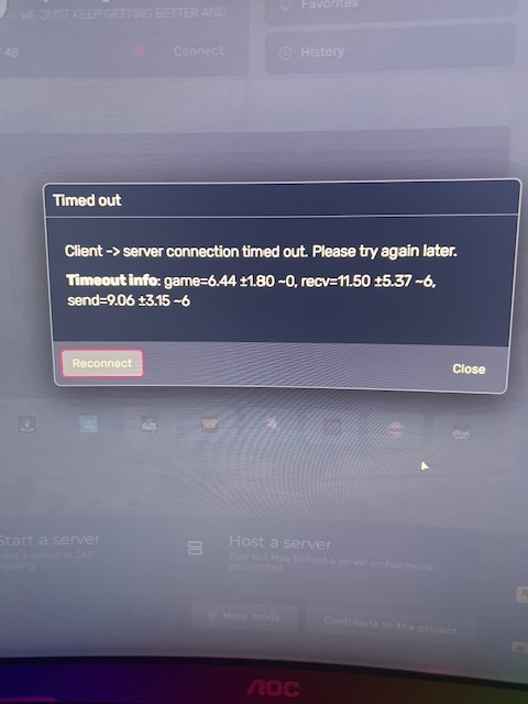 timeout client error after trying to spawn in server. - FiveM Client Support - Cfx.re Community