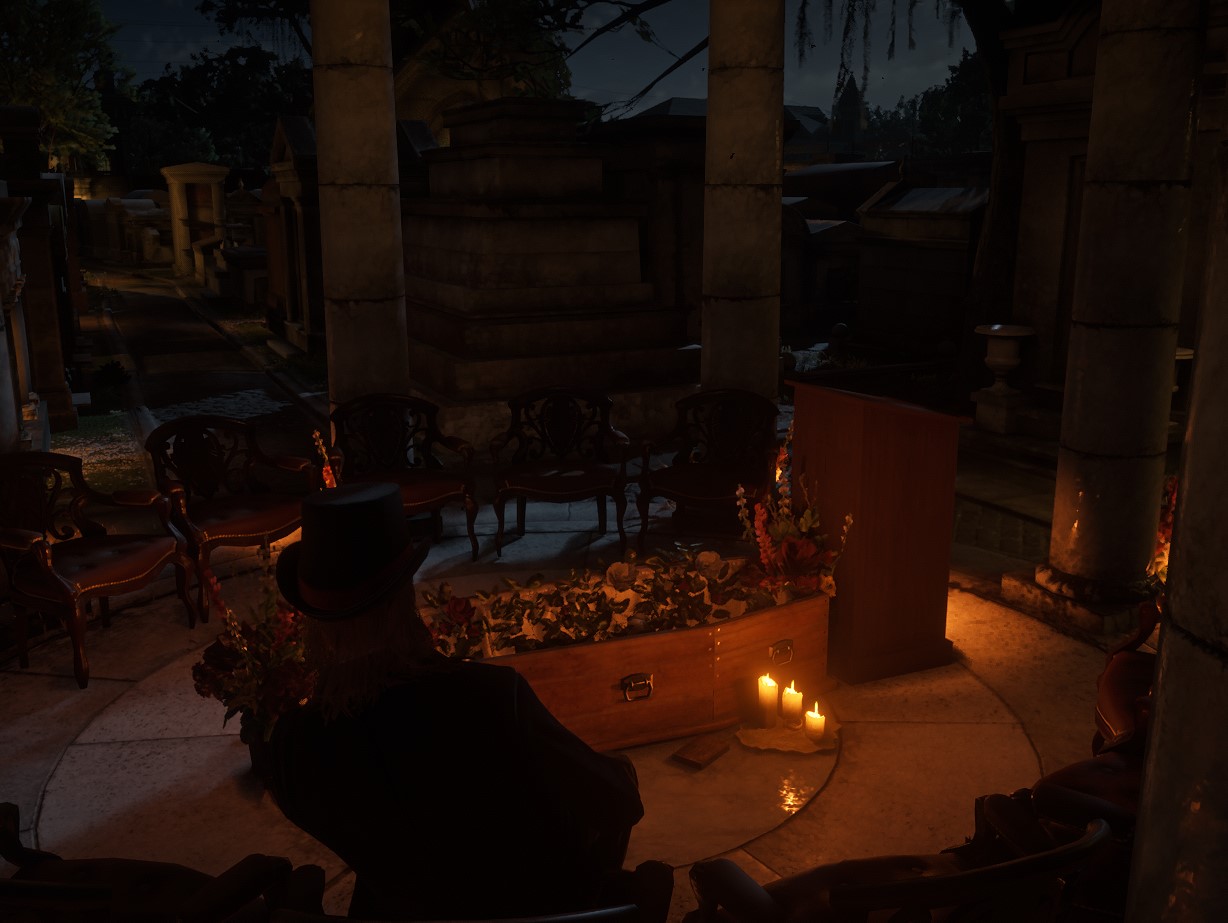 St Denis Funeral set with obituary - RedM Releases - Cfx.re Community