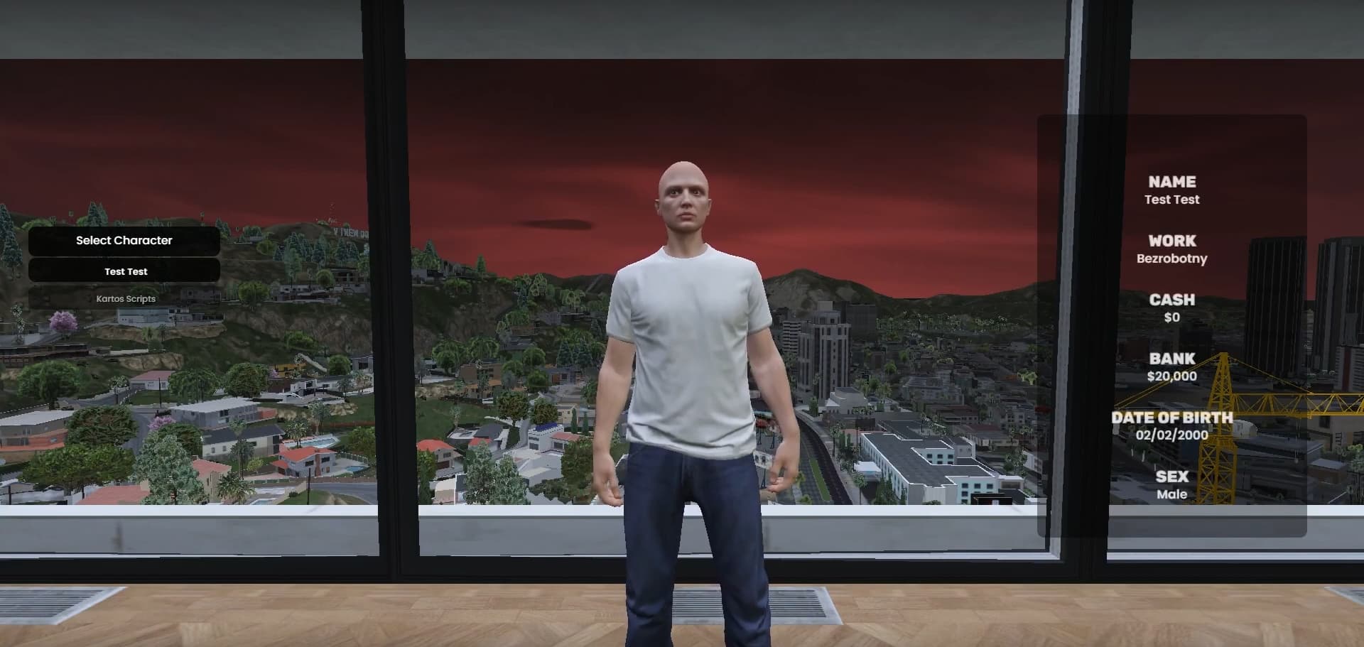 Kartos-character | esx_multicharacter [RE-SKIN] [FREE] [ESX] - FiveM ...