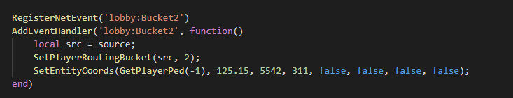 [HELP] ExecuteCommand("lobby "..data.name) - Discussion - Cfx.re Community