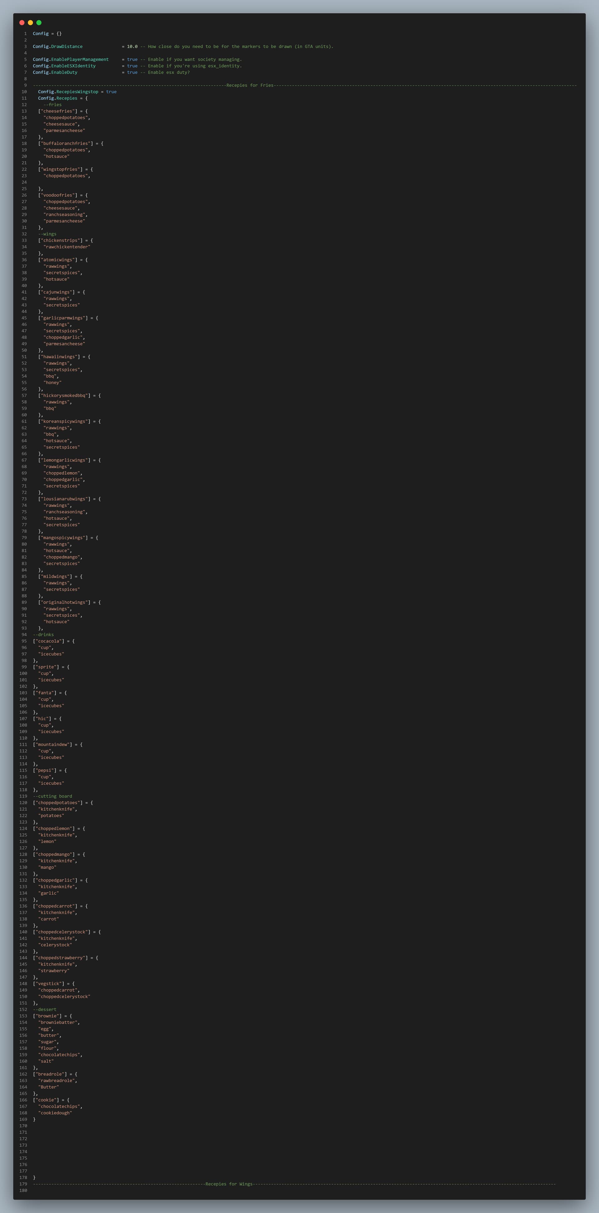 [PAID] [5$ ] Wingstop Script ESX - FiveM Releases - Cfx.re Community