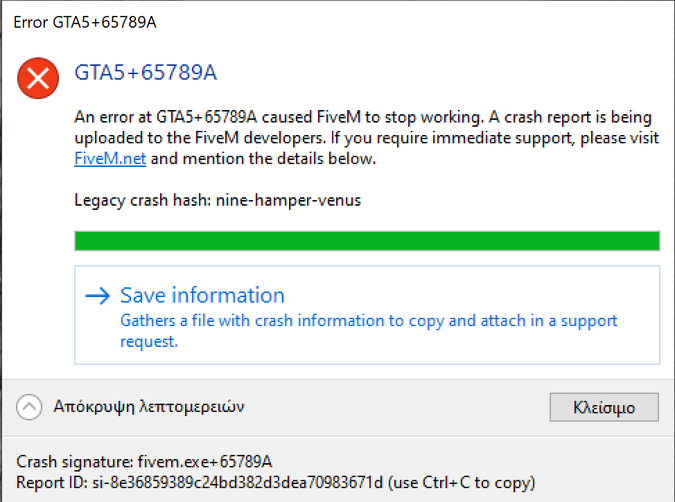 FiveM crashing on Launch Error: GTA5+6623B6 - FiveM Client Support ...