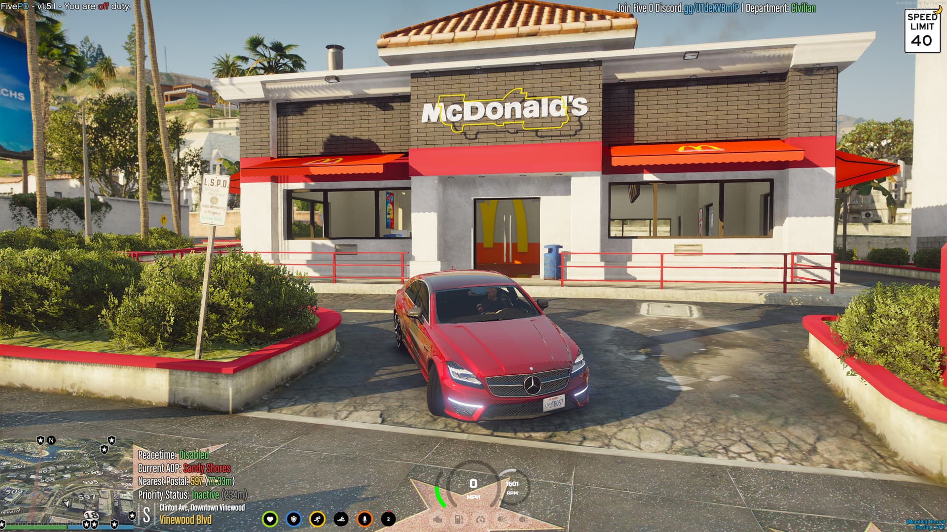 Five O Casual RP | FivePD | VMenu | Maps | Vehicles | EUP | Weapons ...