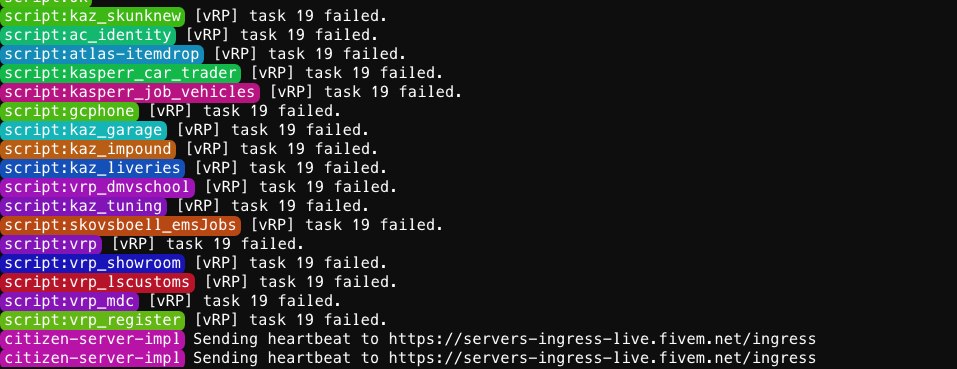 [vRP] task 19 failed - Discussion - Cfx.re Community