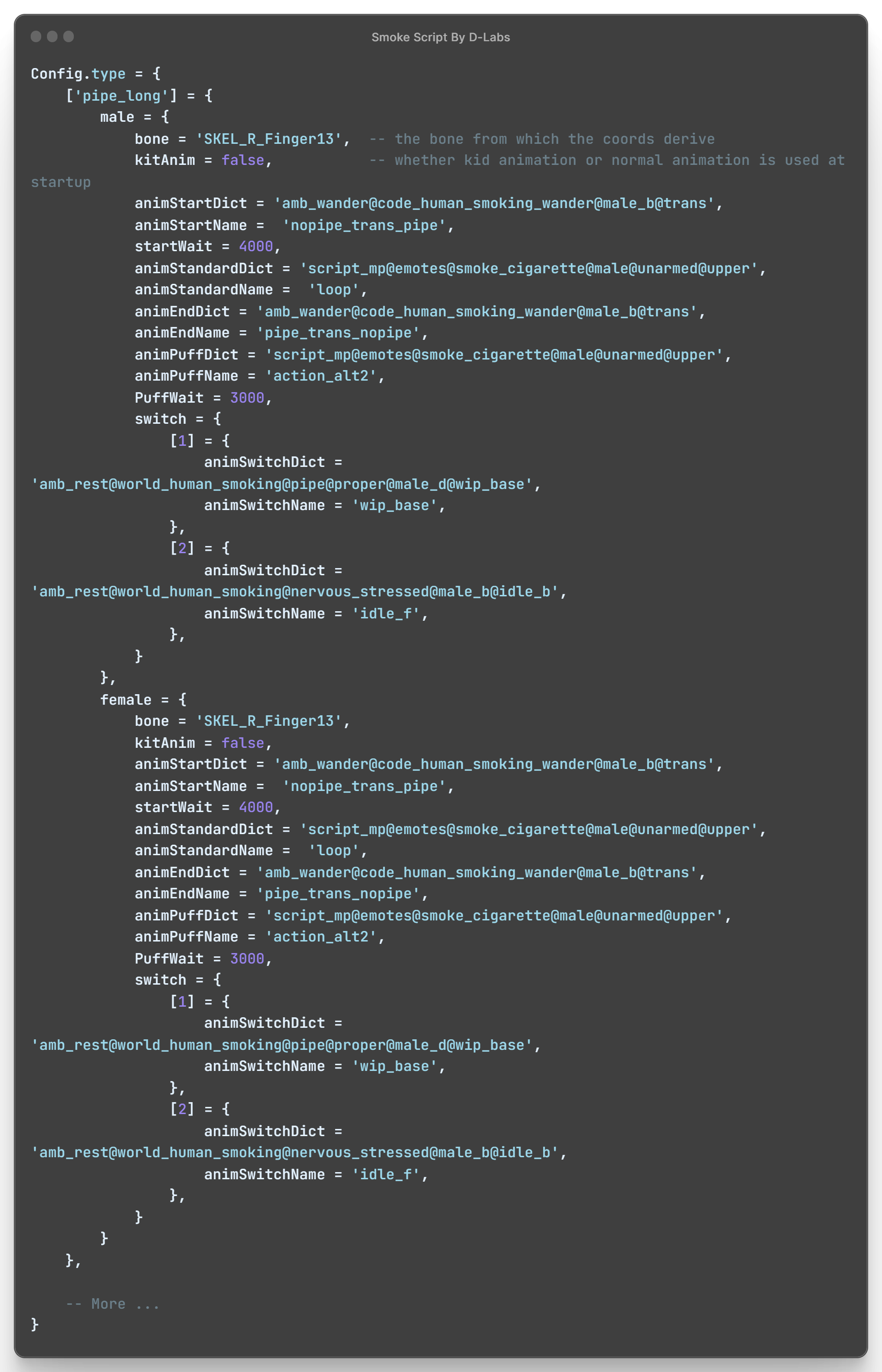 Smoking script - RedM Releases - Cfx.re Community