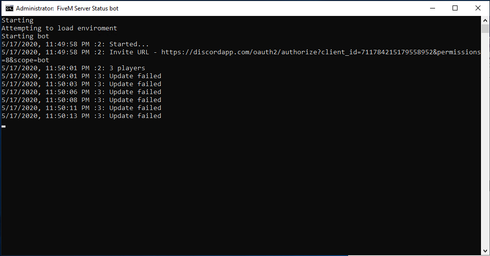 [Release] FiveM Discord Server Status Bot - Page 3 - FiveM Releases - Cfx.re Community