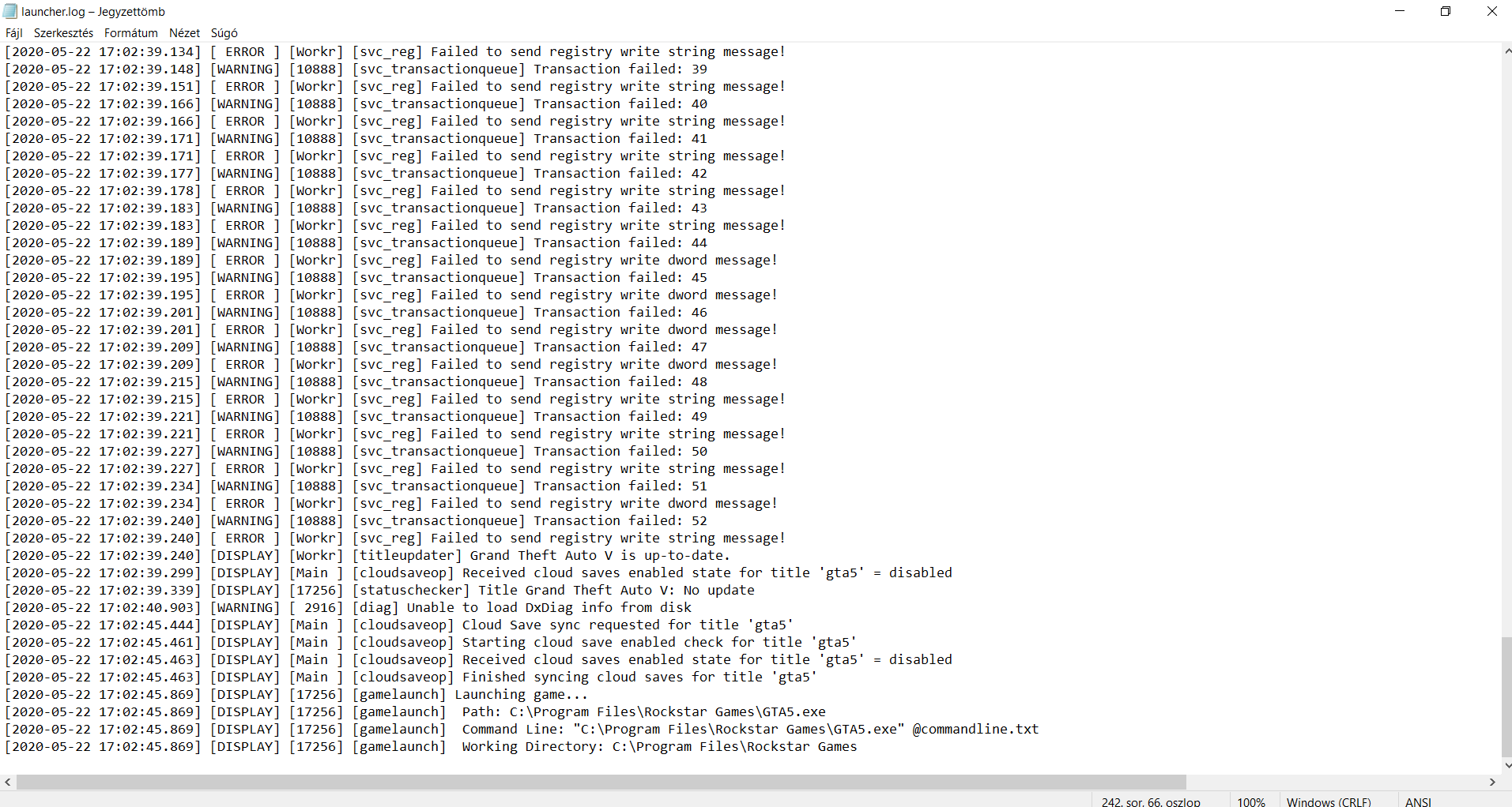 FiveM crash (without crash signature) - FiveM Client Support - Cfx.re ...
