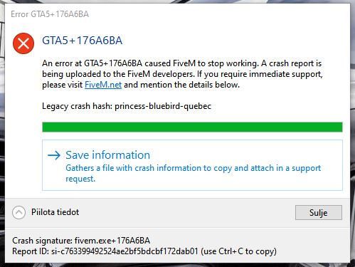 Error with starting FiveM | GTA5 + 176A6BA - FiveM Client Support - Cfx ...