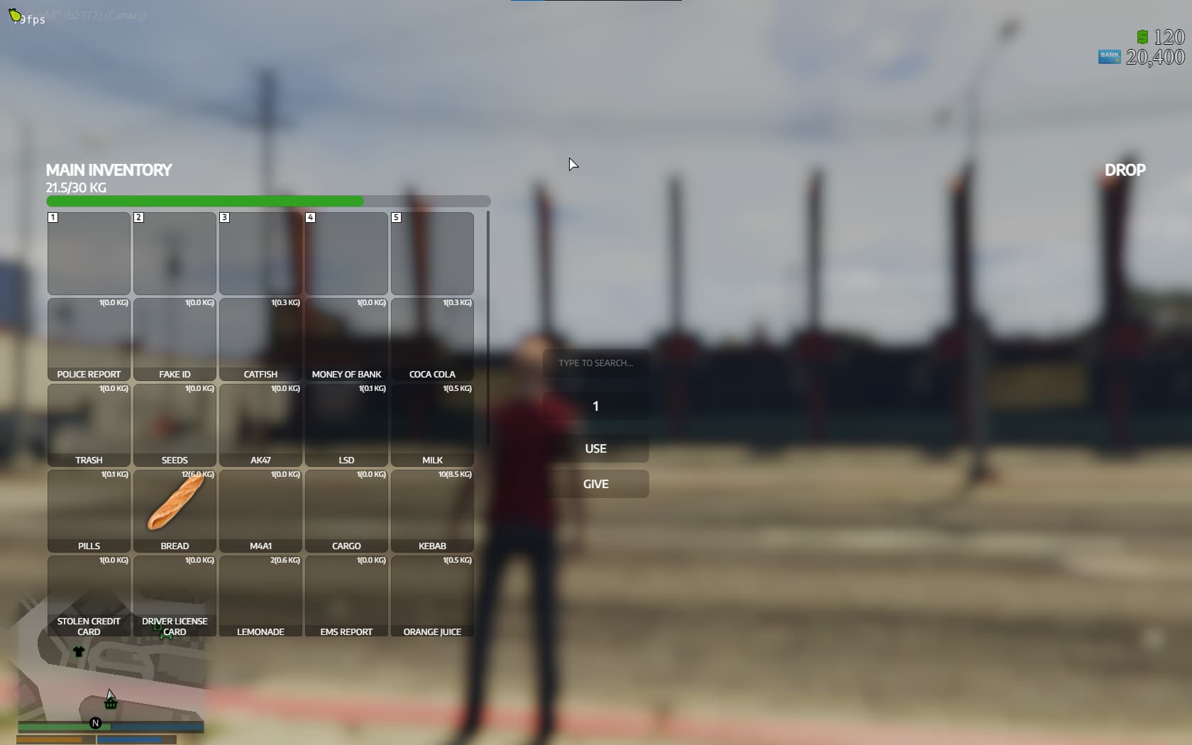 [FREE RELEASE] [vRP] Inventory Hud | Hotbar & more, secure and well ...