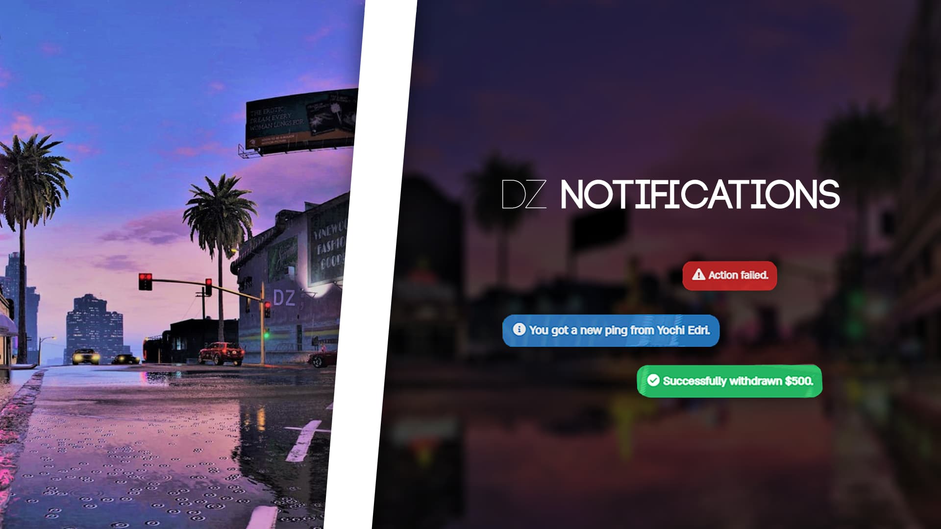 [Release] DZ-Notifications [Standalone FREE!] - FiveM Releases - Cfx.re ...