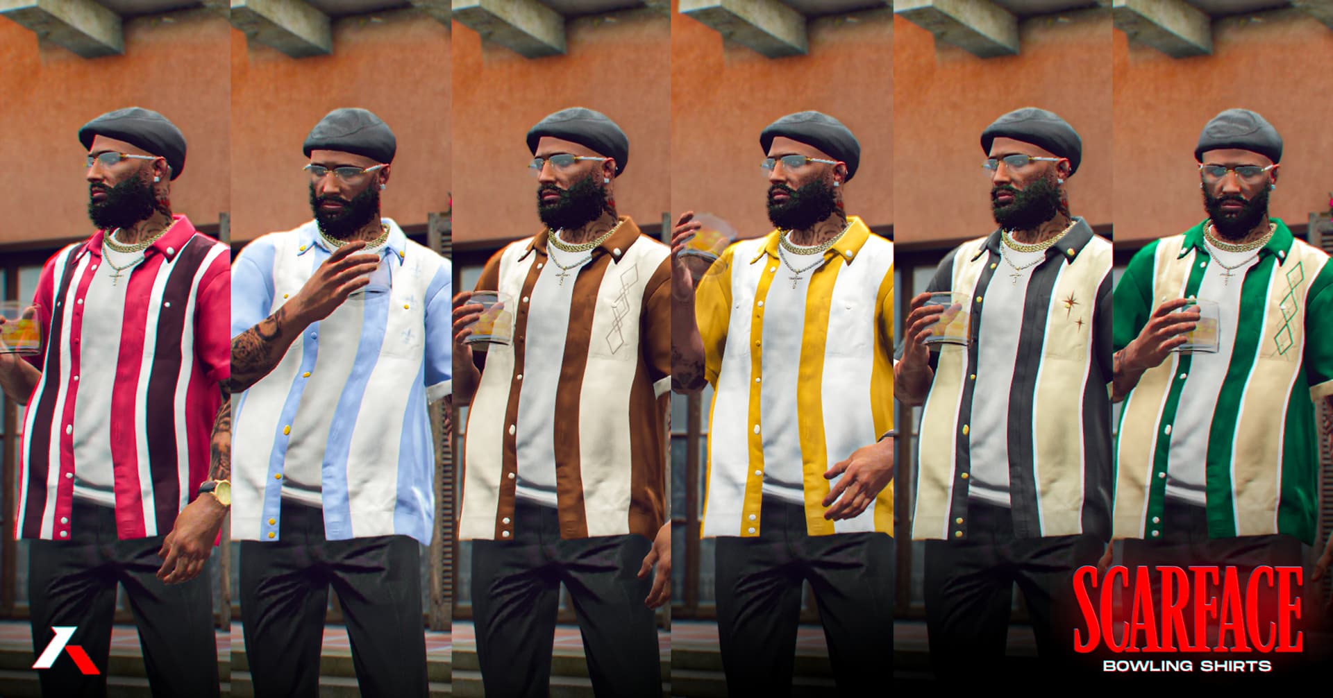 🚬 Scarface Italian Bowling Shirts | Custom [FREE] - FiveM Releases - Cfx.re Community