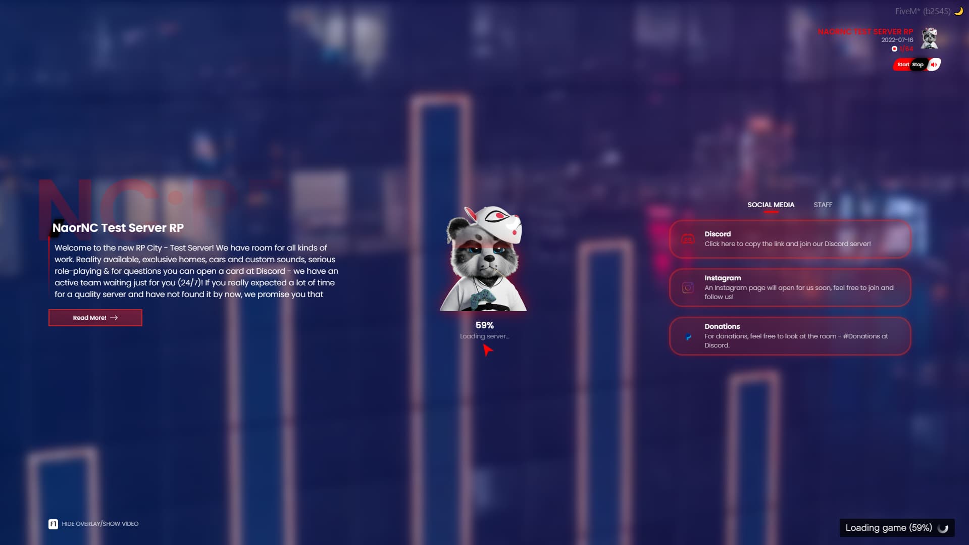 [Release] - NC-LoadingScreen (V1.0) - FiveM Releases - Cfx.re Community