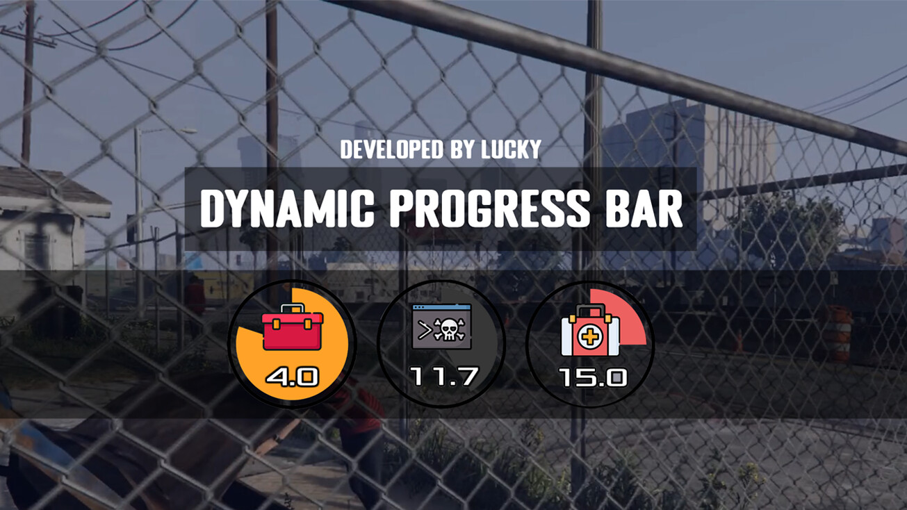 [UI] Dynamic Progress Bar [1.1] - FiveM Releases - Cfx.re Community