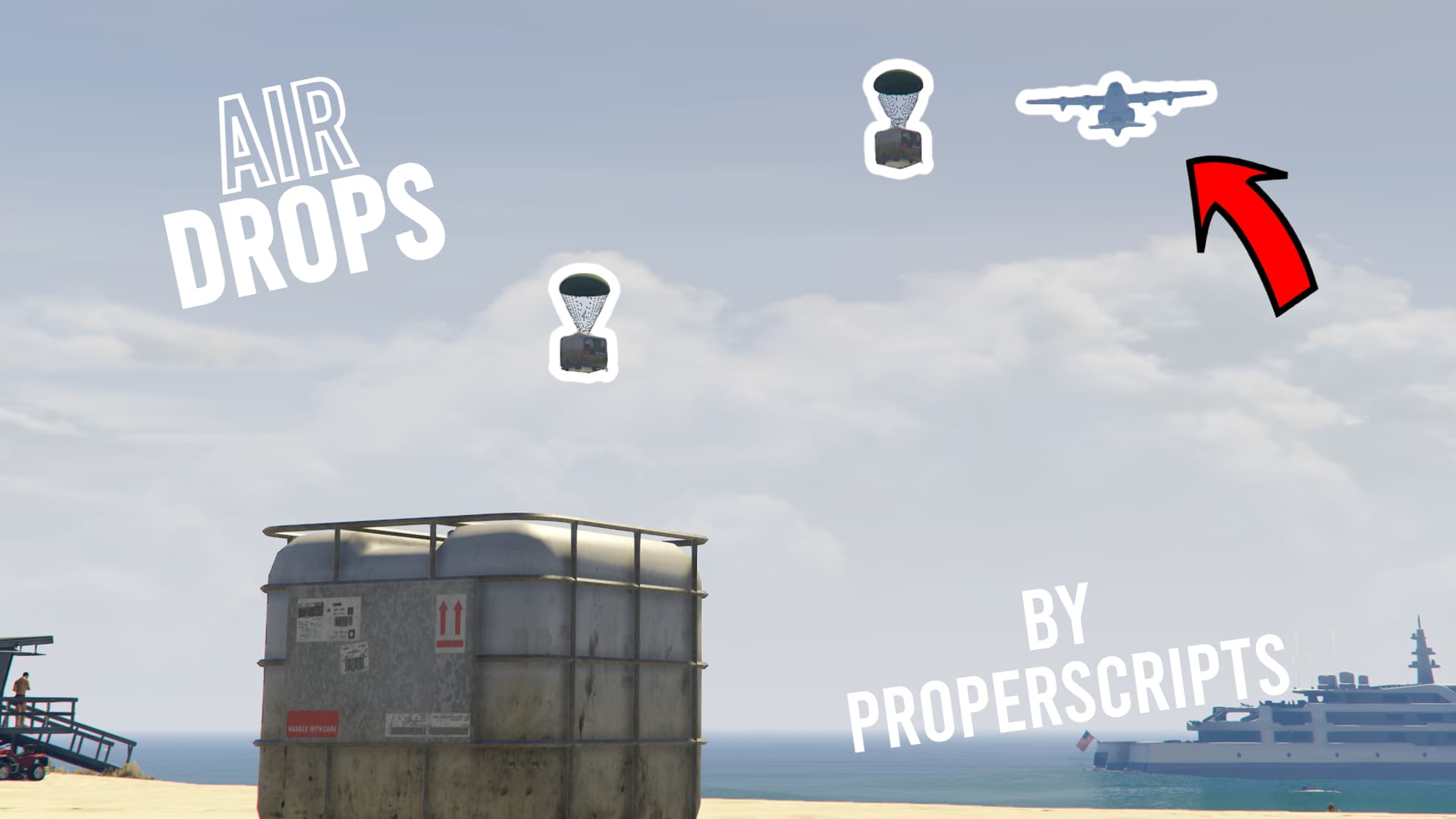 [PAID] [ESX&QBCORE] Airdrops - FiveM Releases - Cfx.re Community