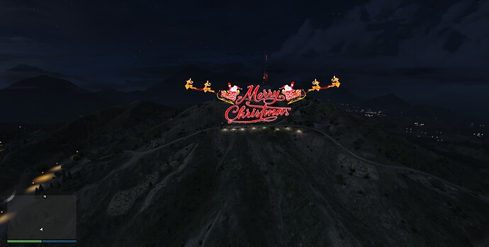 Merry Christmas Vinewood Sign [Paid] - FiveM Releases - Cfx.re Community