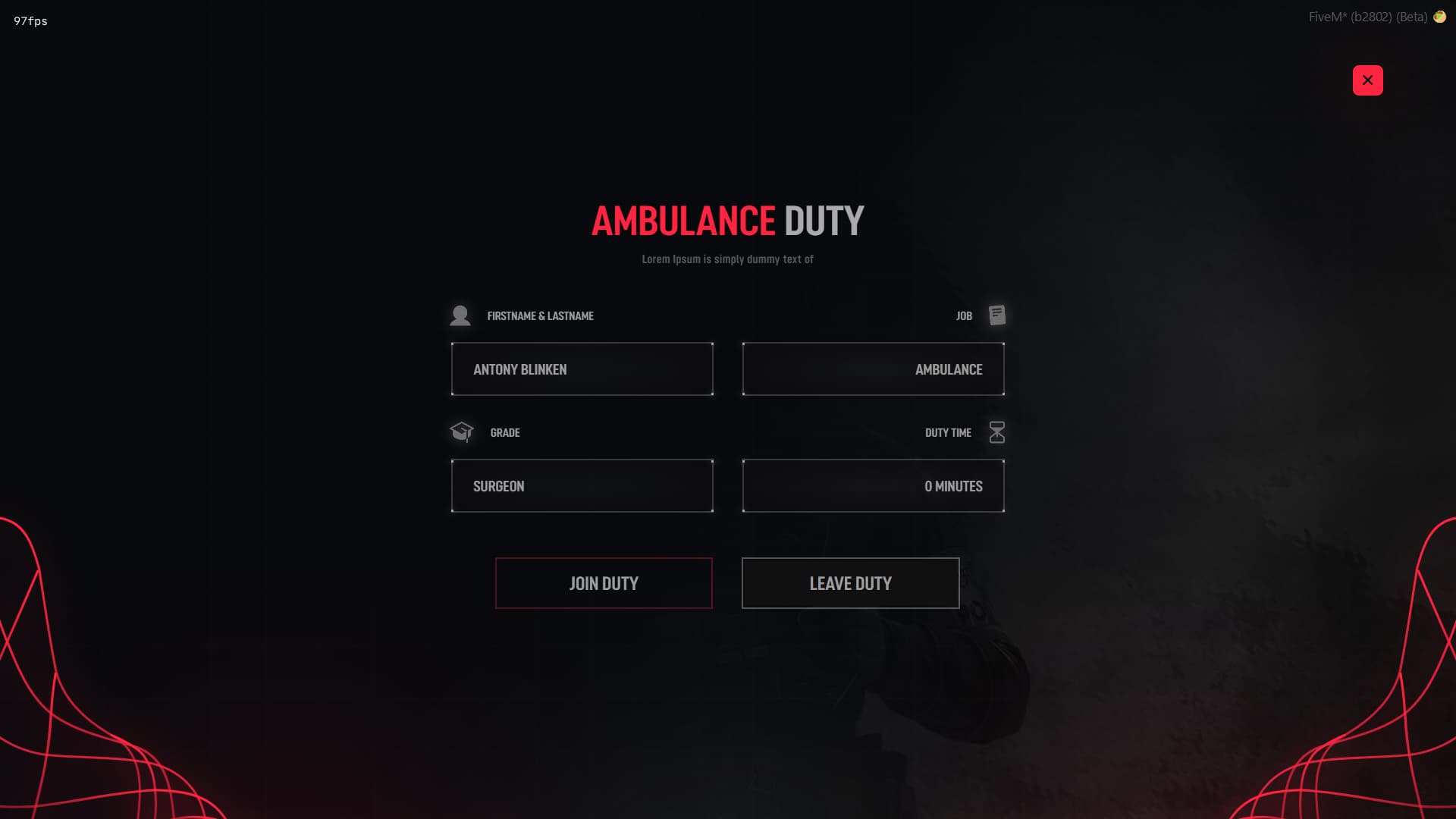 [STANDALONE] Advanced Duty System | Duty Time Saver, Easy Configure ...