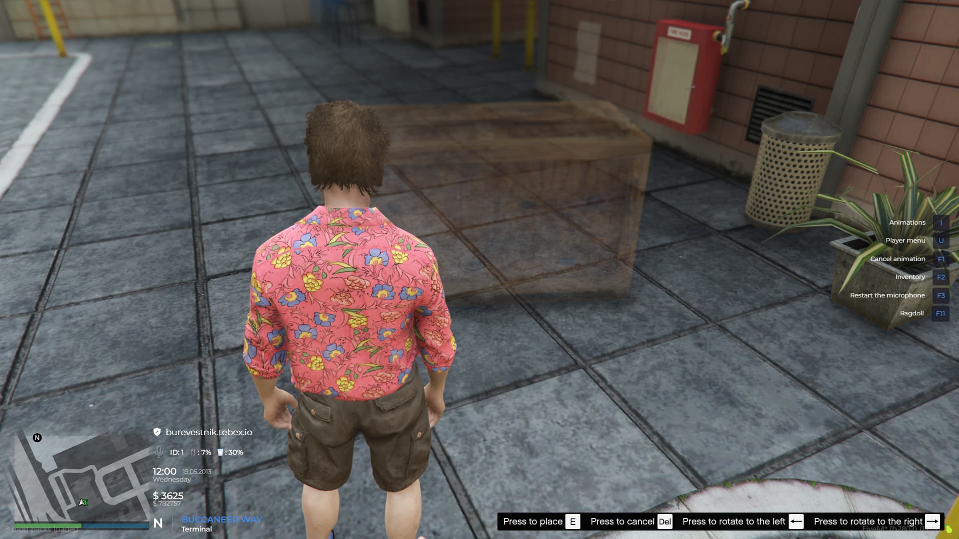 Burevestnik · Crate system