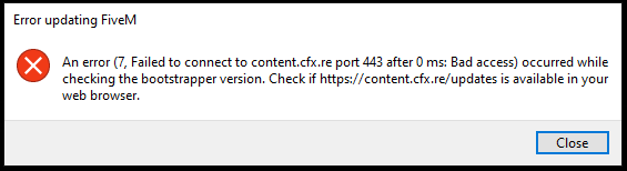 An error when trying to download Fivem - FiveM Client Support - Cfx.re Community