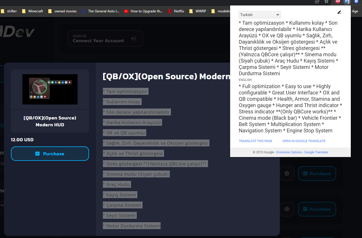 [QB/OX] (Open Source) Modern HUD - FiveM Releases - Cfx.re Community