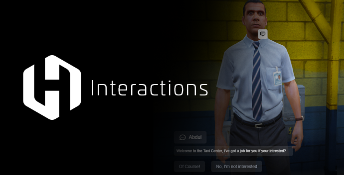 [Standalone] H-Interactions (NUI) - FiveM Releases - Cfx.re Community