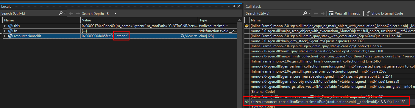 Server crashes (mono) - dump file has no reference to my code - Server Discussion - Cfx.re Community