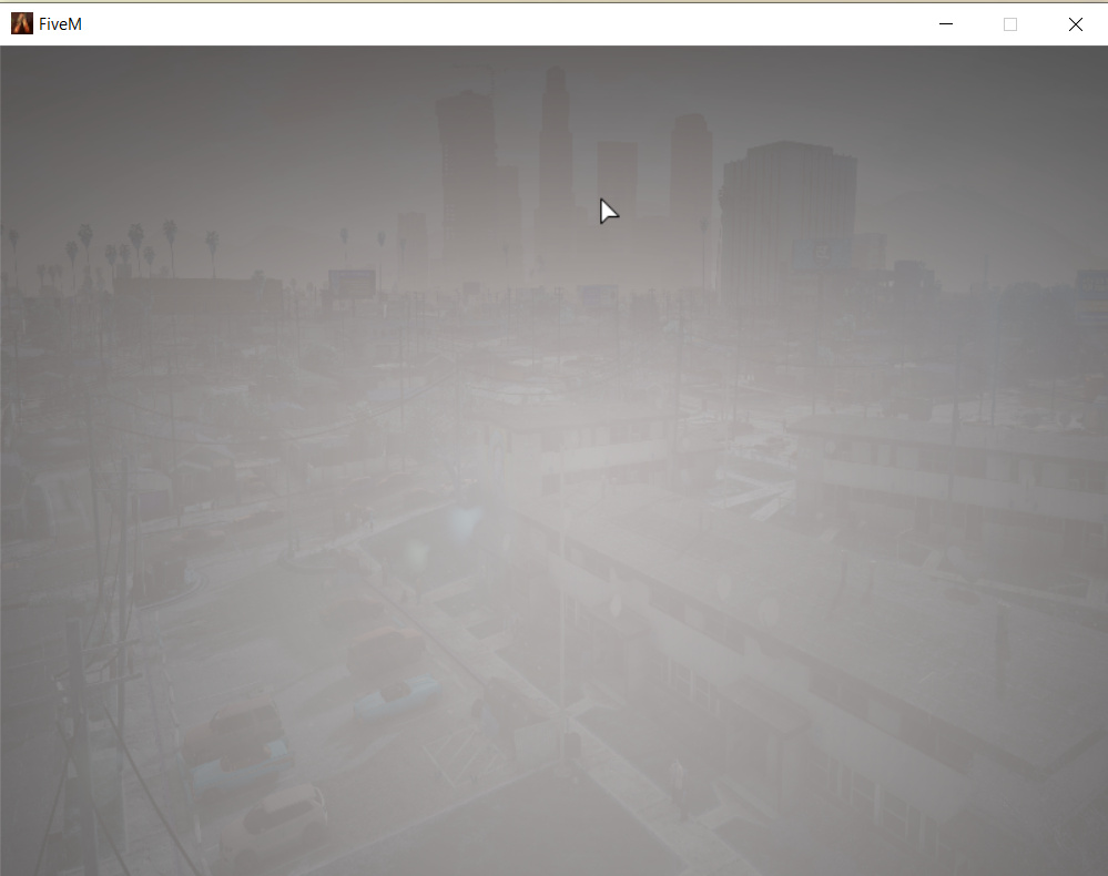 My FiveM it's just a tiny grey window with the city behind - FiveM ...