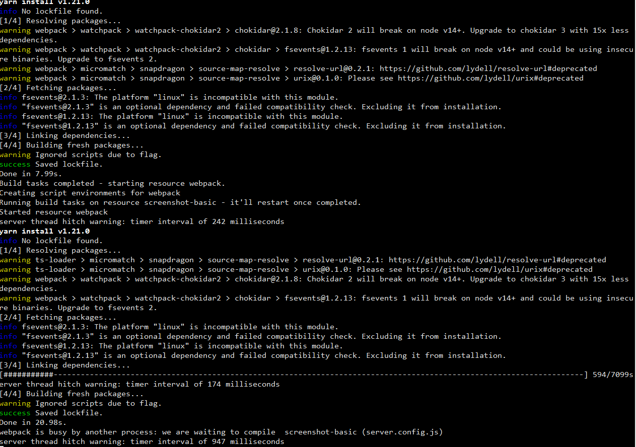 Screenshot-basic on linux? - Resource Support - Cfx.re Community