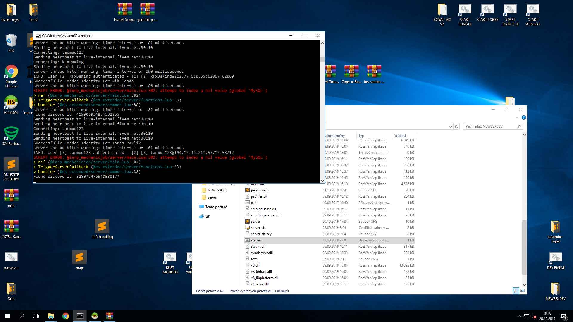 [RELEASE] [OLD-ESX] MechanicJob | Props | Elevators | Menus ...