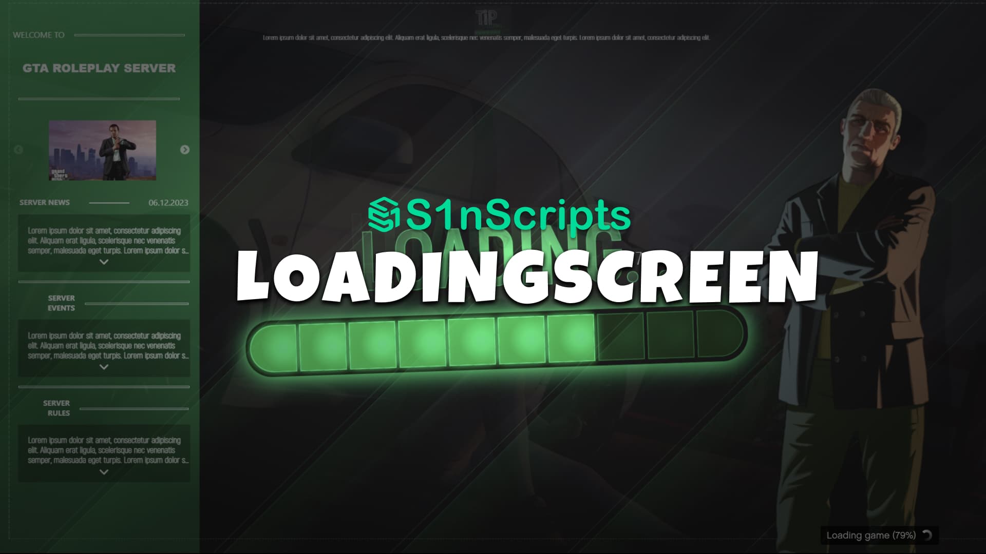 [STANDALONE] The LoadingScreen - FiveM Releases - Cfx.re Community