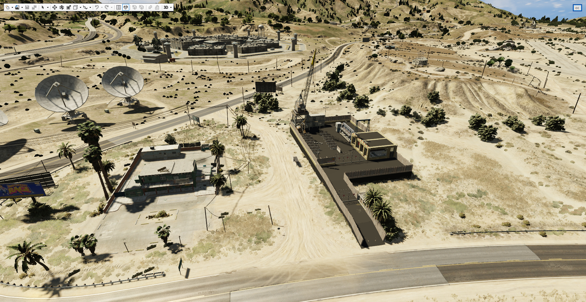 Benzz Towyard (Sandy Shores) YMAP - FiveM Releases - Cfx.re Community