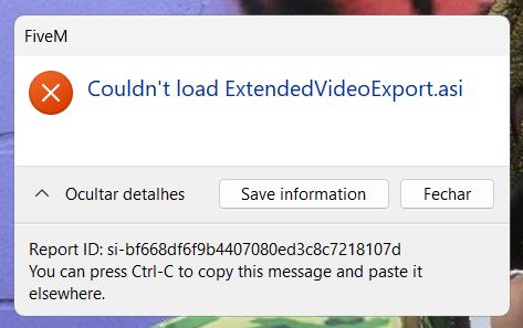 [How-to] Use Extended Video Export (EVE) | FiveM - Page 15 - Modding Tutorials - Cfx.re Community
