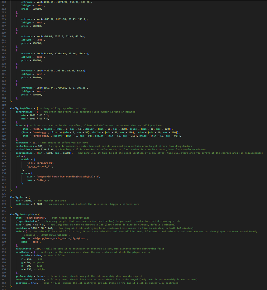 [QB] qb_tk_druglabs - Advanced Drug Lab System and Drug Selling (With ...