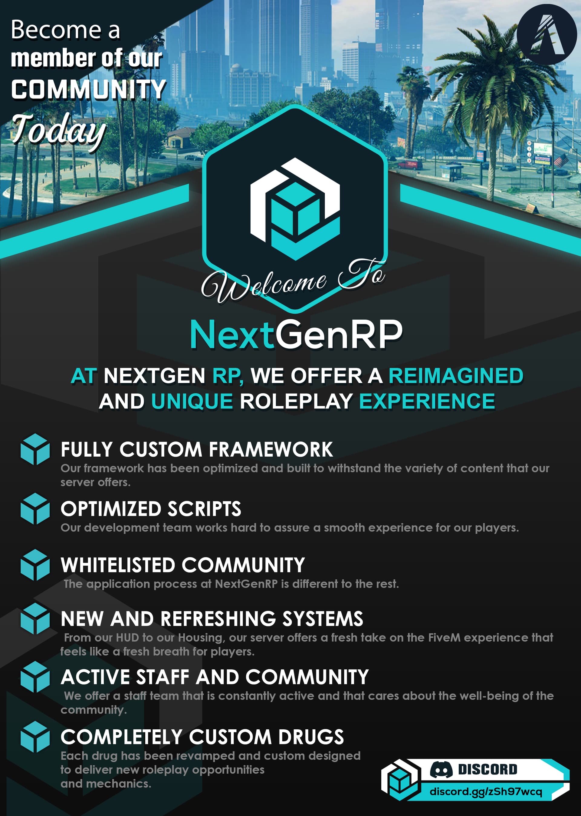 NextGen RP | Coming Soon | 18+ | Serious RP, Whitelisted - Server ...