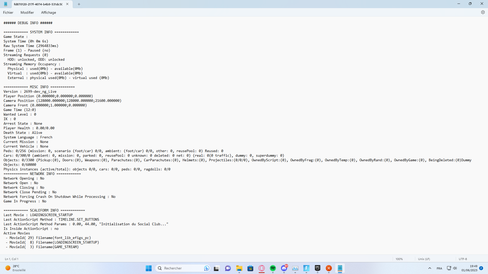 crash at the start of Five M GTA5_b2699.exe!sub_14190186F (0xf82) - FiveM Client Support - Cfx ...