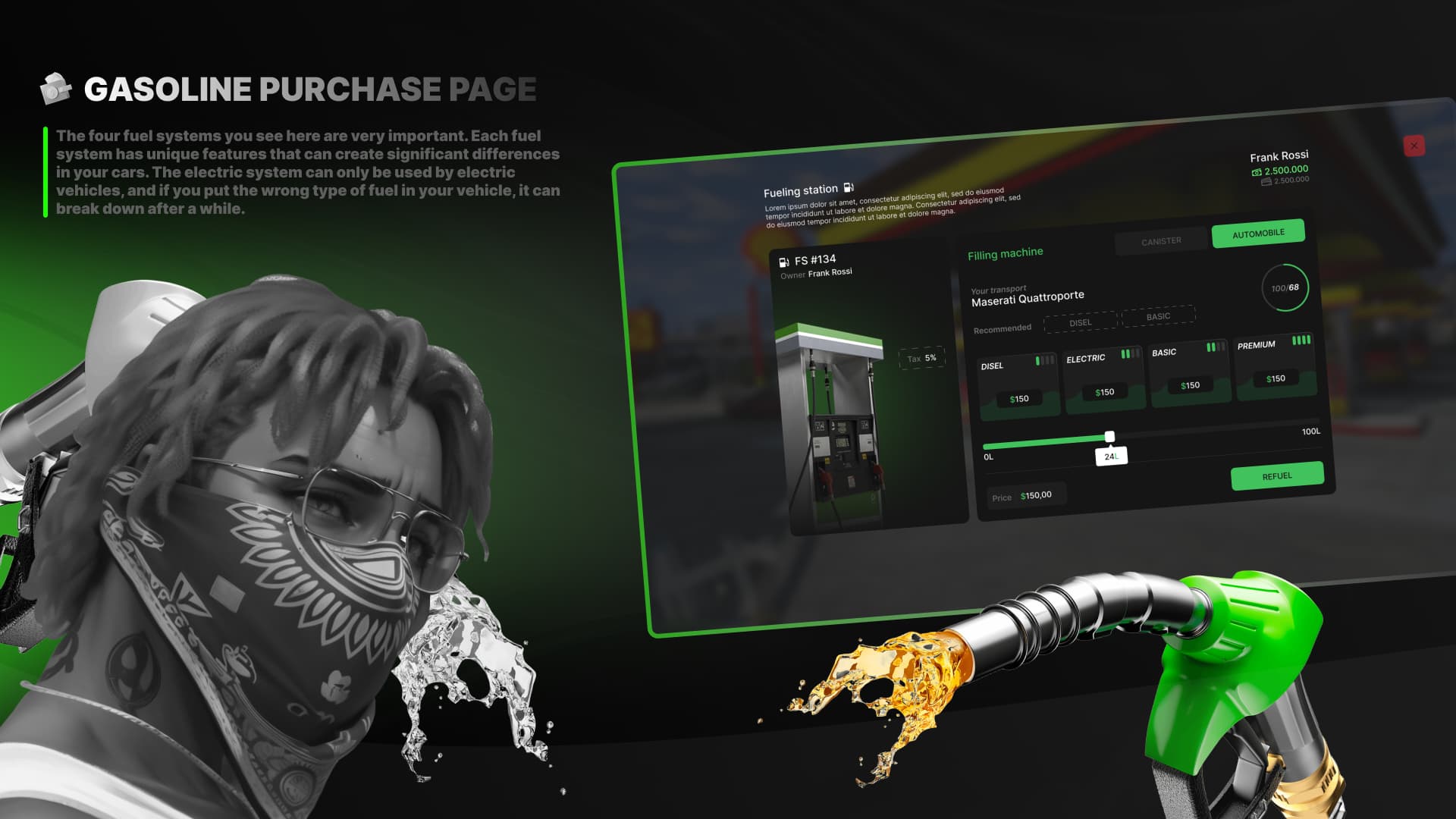 Modern Manageable Fuel System - FiveM Releases - Cfx.re Community