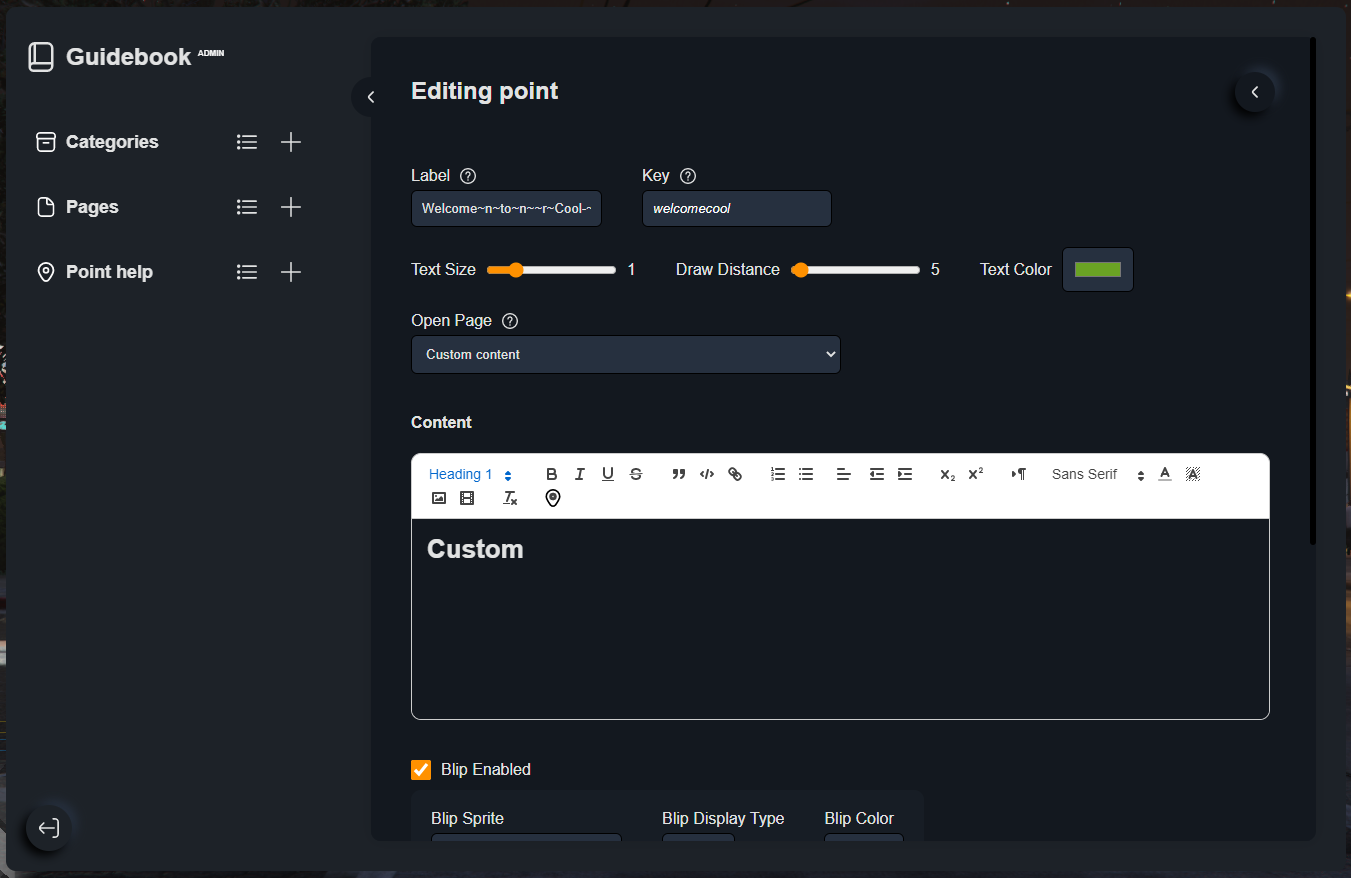 [Standalone] In-Game Guidebook - FiveM Search