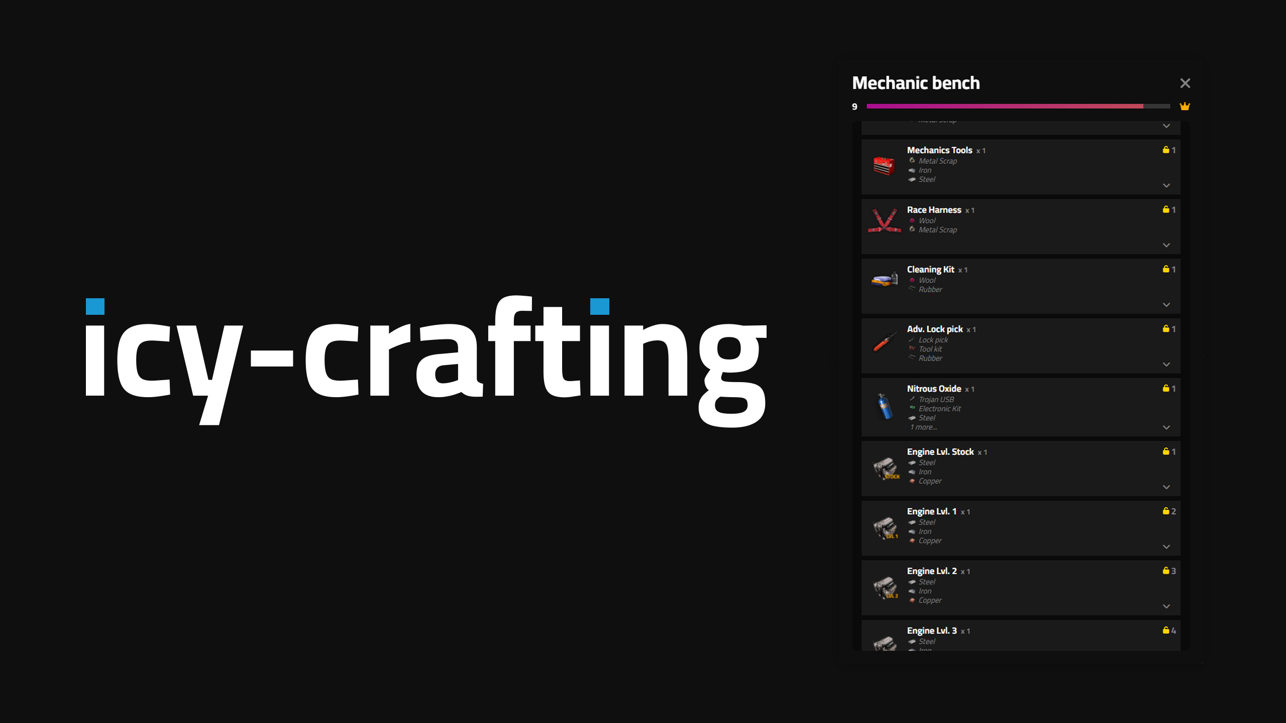 [RELEASE] [PAID] [QBCore] Icy Crafting 1.0.2 - FiveM Releases - Cfx.re ...