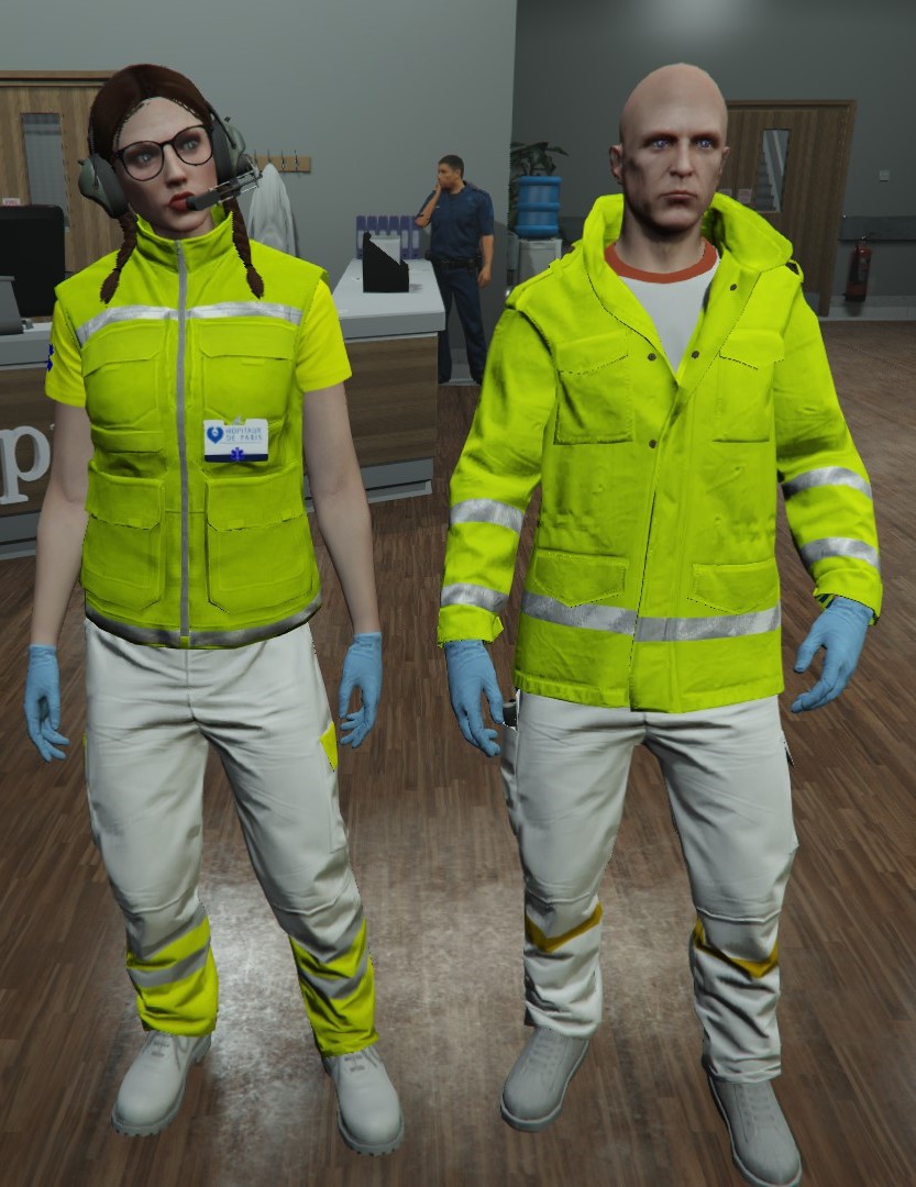 [CLOTHES] [PAID] Pack de vêtement SAMU 75 EUP / Clothing pack French ...