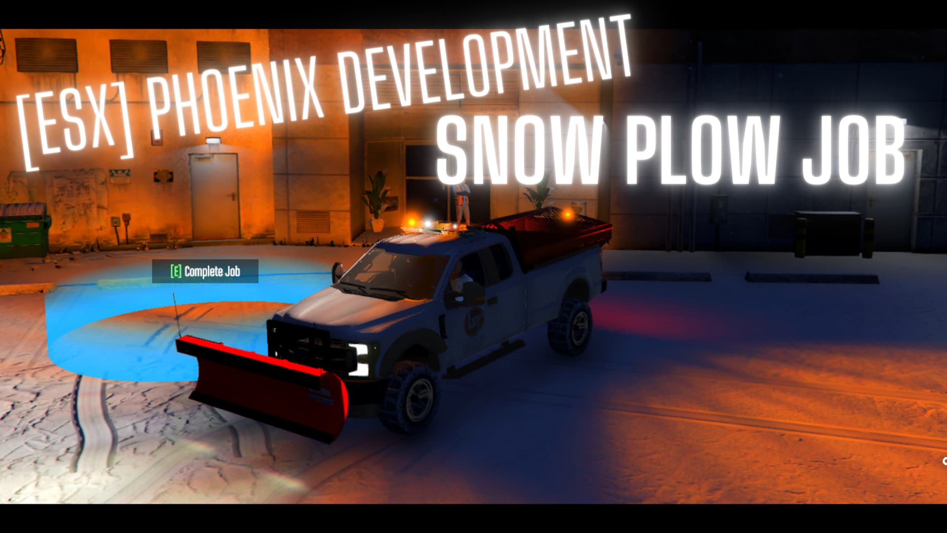 [PAID] [ESX] Snowplow Job - FiveM Releases - Cfx.re Community