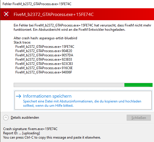 FiveM error which close the game - FiveM Client Support - Cfx.re Community