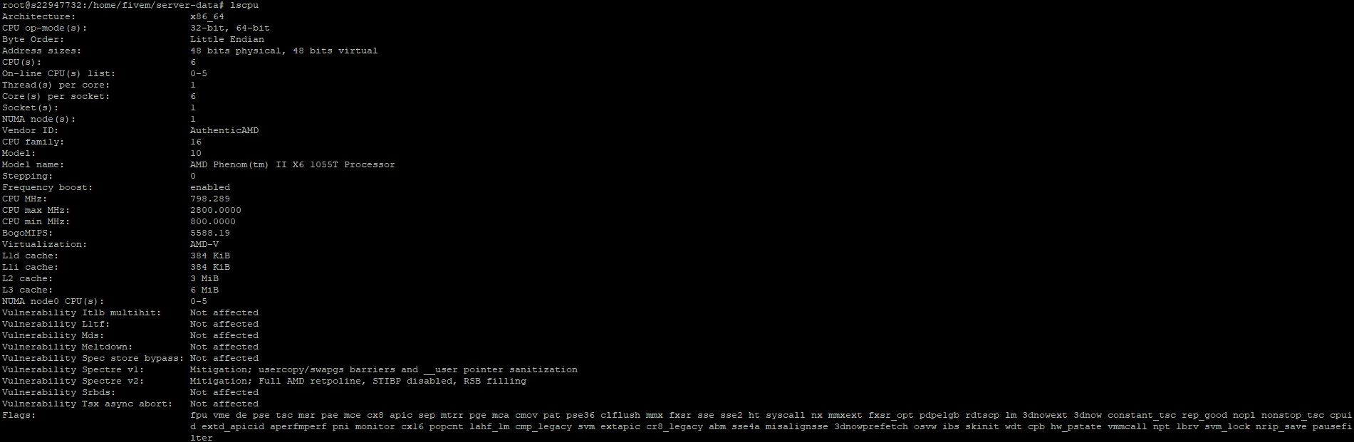 Linux Server Crashing At Start Sigill Error Server Discussion Cfxre Community