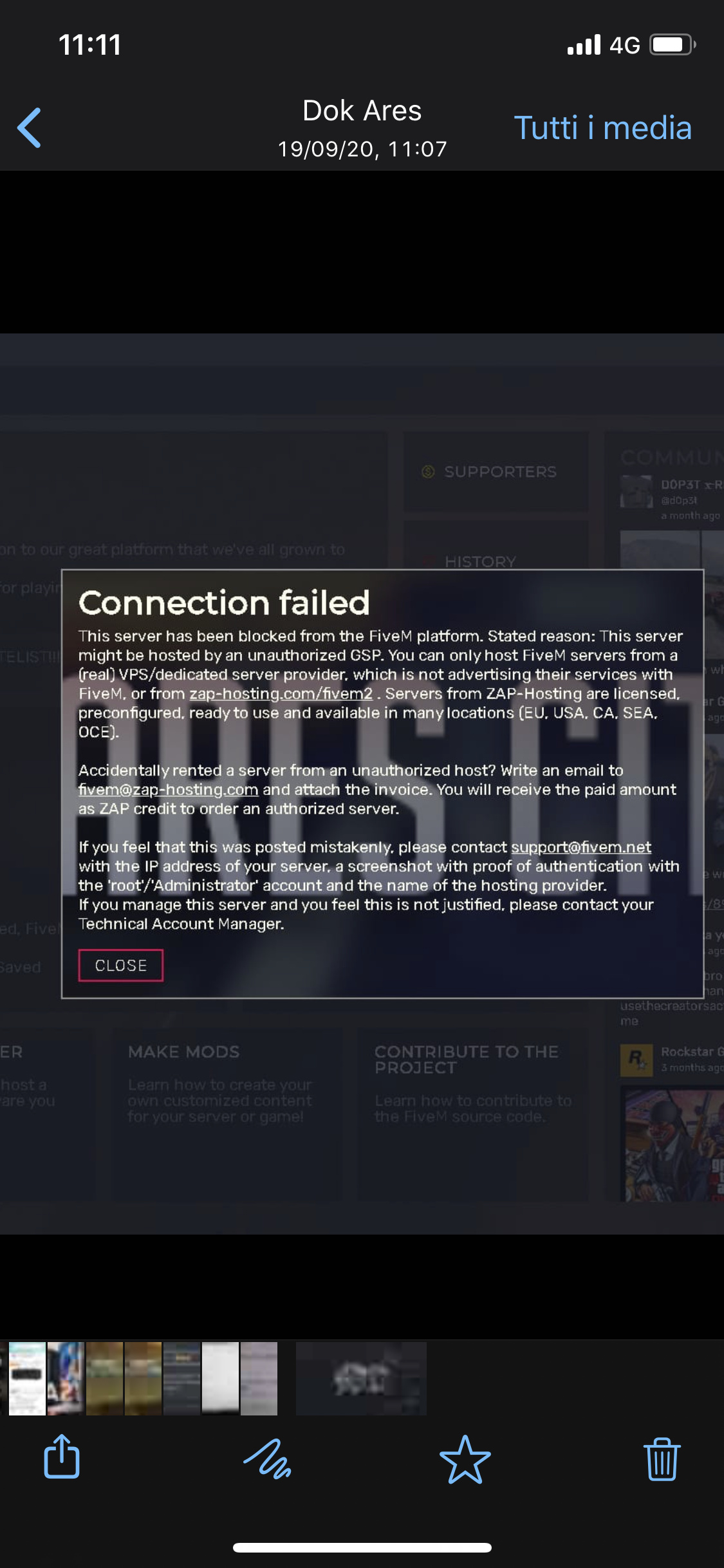 Authorization problem - FiveM Client Support - Cfx.re Community