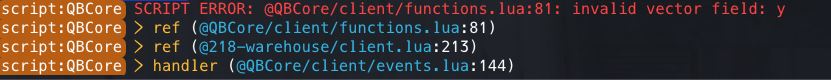 Help with vector3 error - Discussion - Cfx.re Community